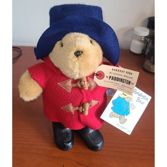 Eden | Toys | Vintage 1 Eden Paddington Bearplush With Tags 1975 Outfit Included | Poshmark